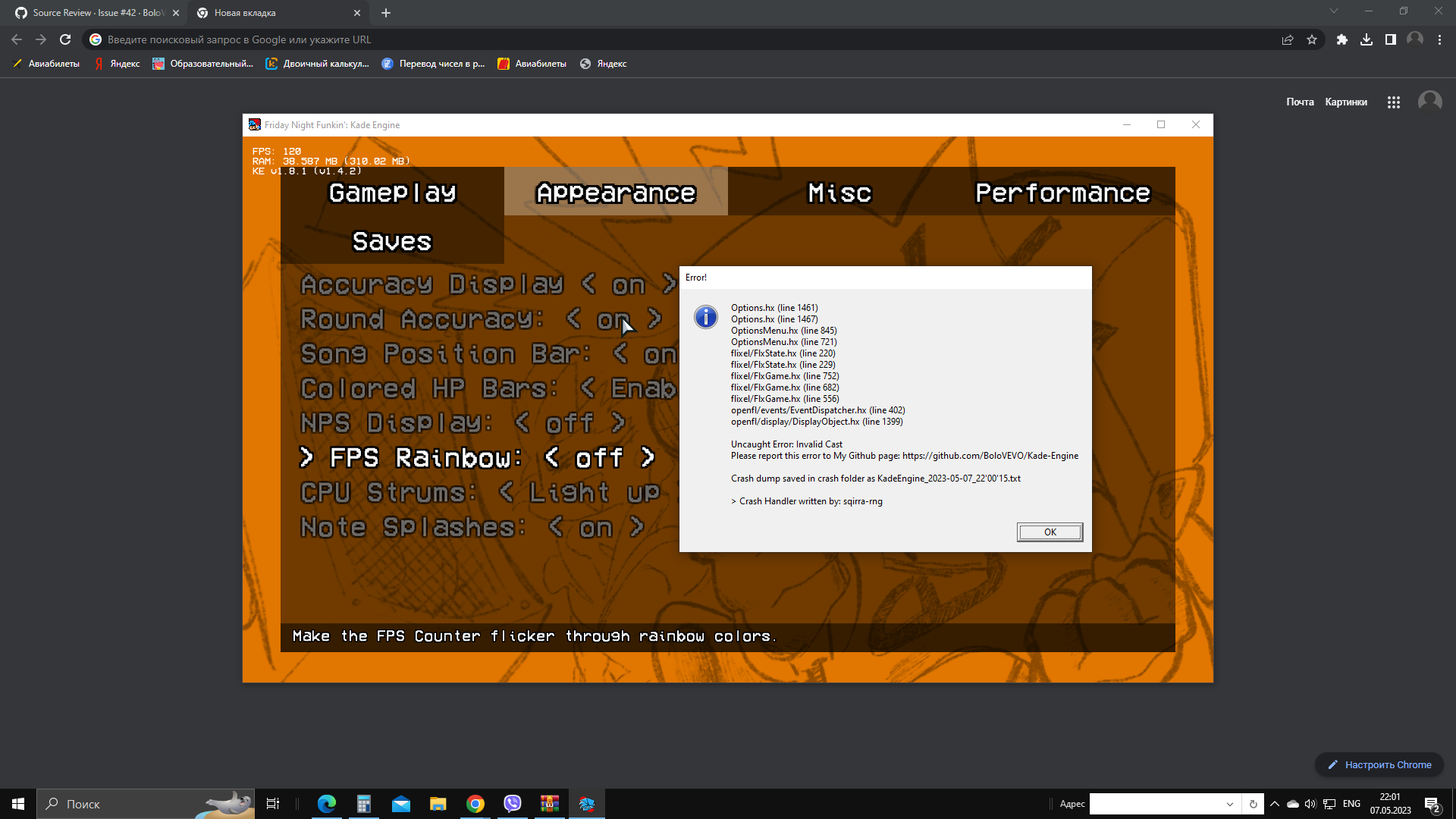 Recompiling engine bugs to fix · Issue #42 · BoloVEVO/Kade-Engine · GitHub