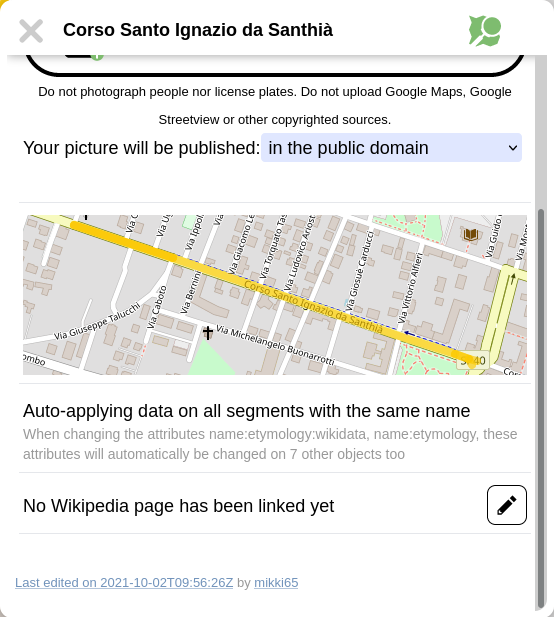 Open Etymology Map wrongly insert wikidata items under the the wikidata tag · Issue #562 ...