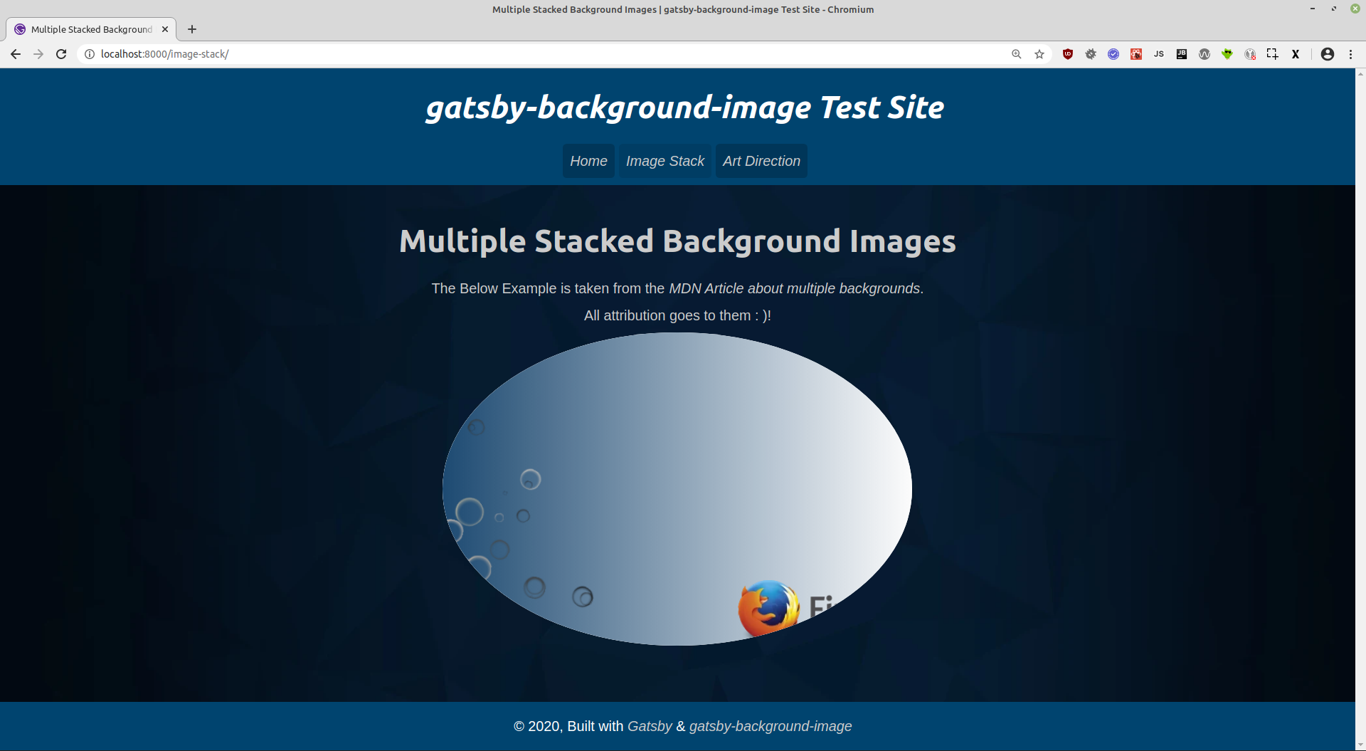 Border-radius CSS-property not working on Background Image (Version 0.8 ...