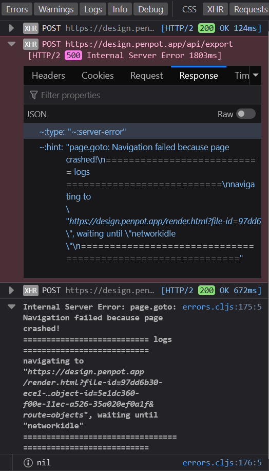 Error in downloading · Issue #1992 · penpot/penpot · GitHub