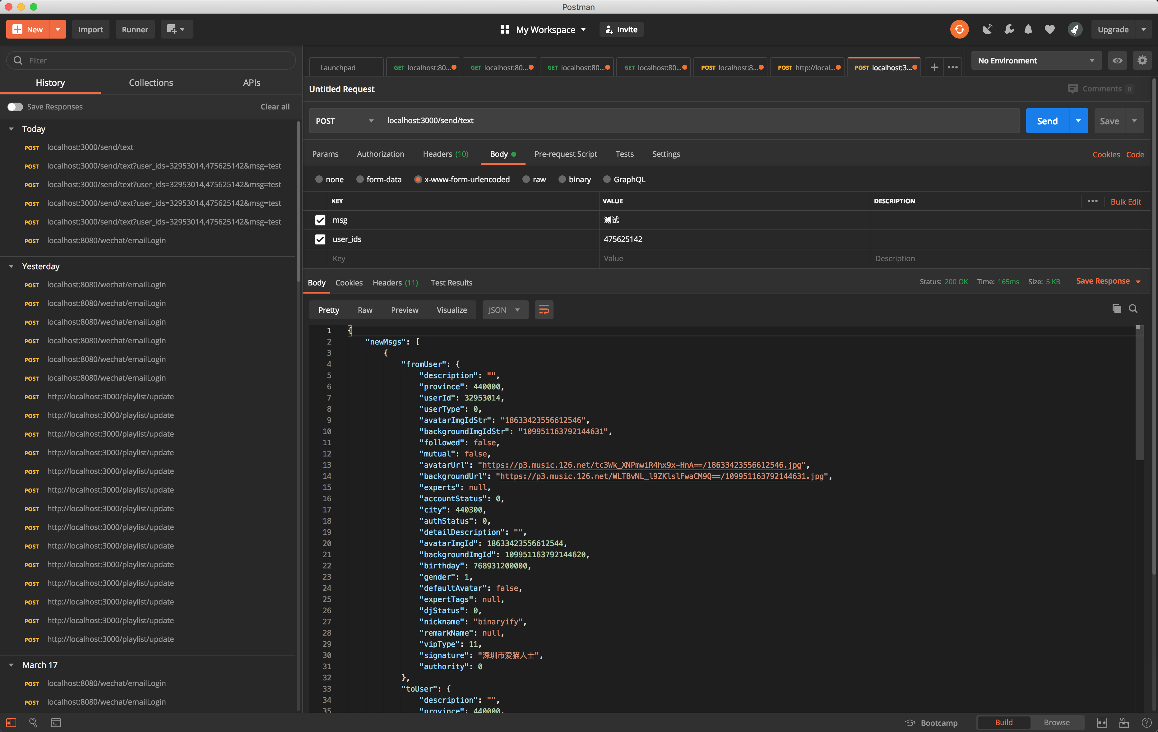 私信功能失效 · Issue #704 · Binaryify/NeteaseCloudMusicApi · GitHub