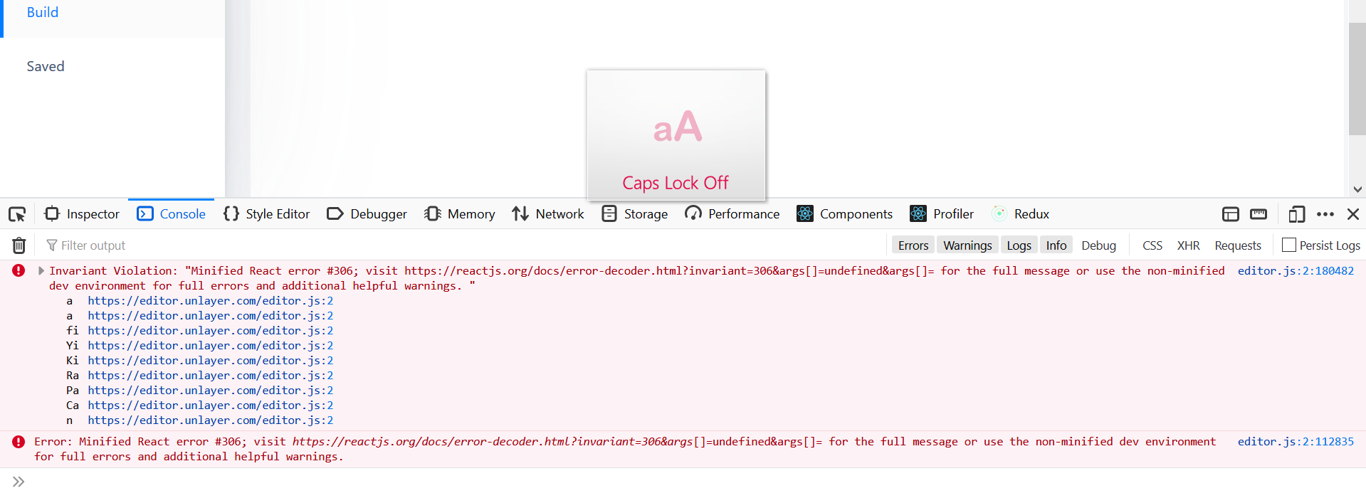 Editor No More Working · Issue 89 · Unlayer React Email Editor · Github