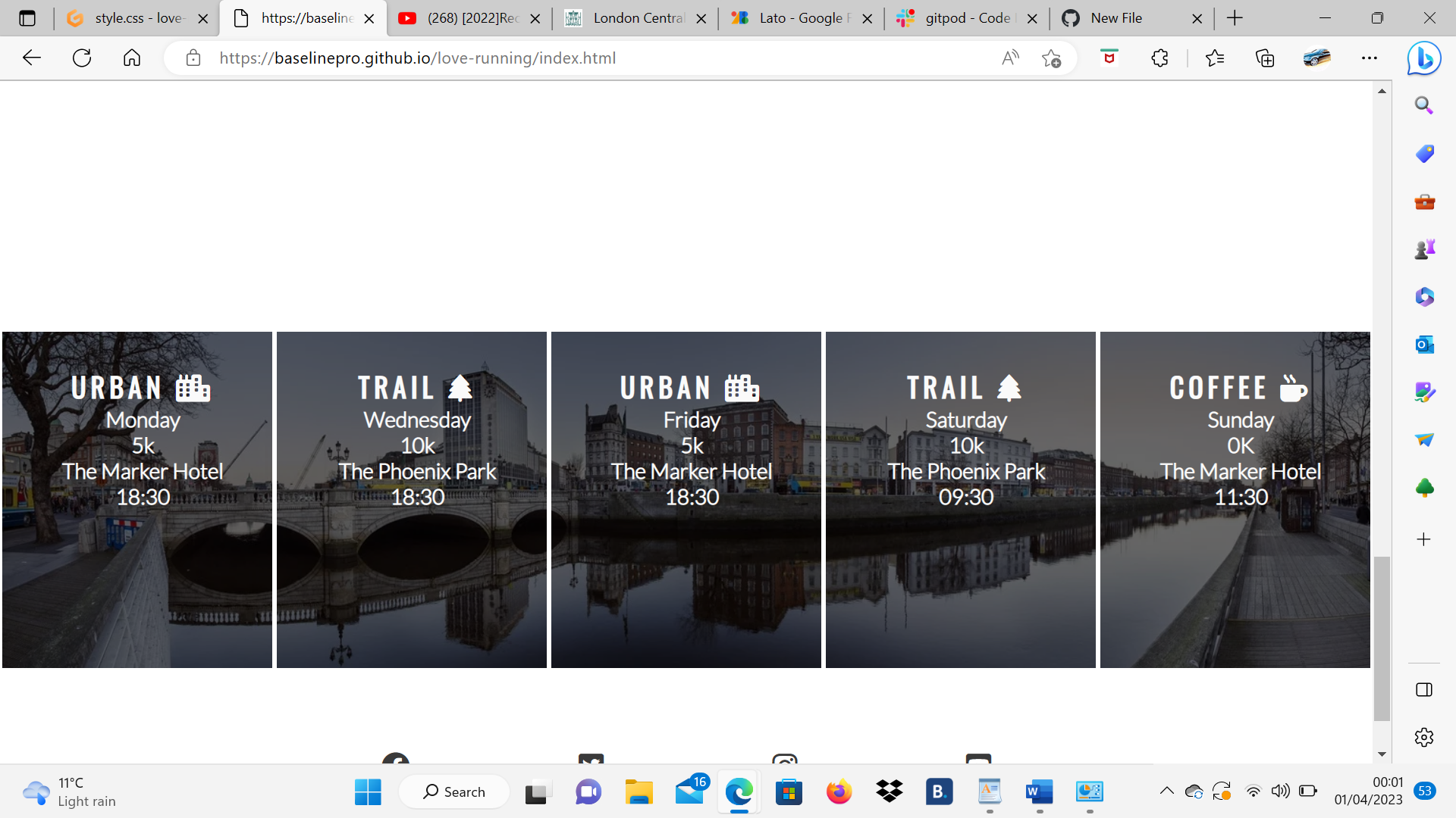 GitHub - baselinepro/love-running: a website for a dublin based running community