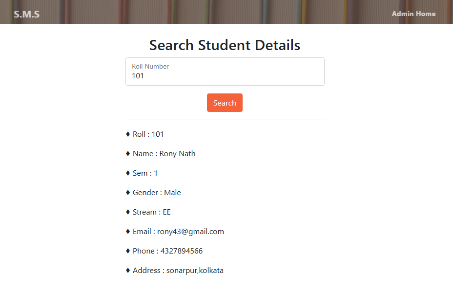 GitHub - RinaProg/Student-Management-System: Built in Python Framework ...