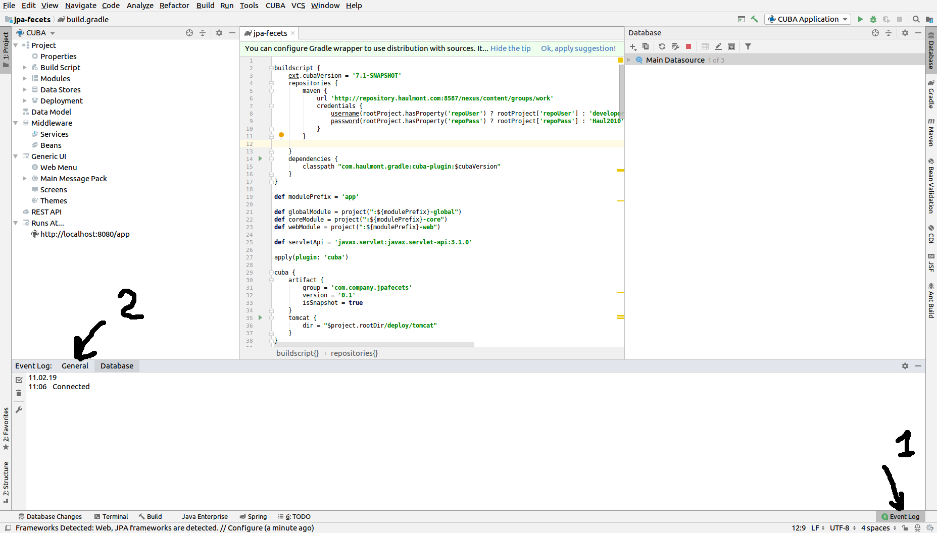 Describe integration with JPA plugin of IntelliJ IDEA Ultimate · Issue #4 · cuba-platform/studio ...
