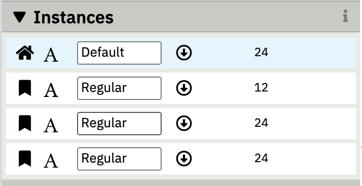 Wrong instances in FVAR table · Issue #762 · googlefonts/gftools · GitHub