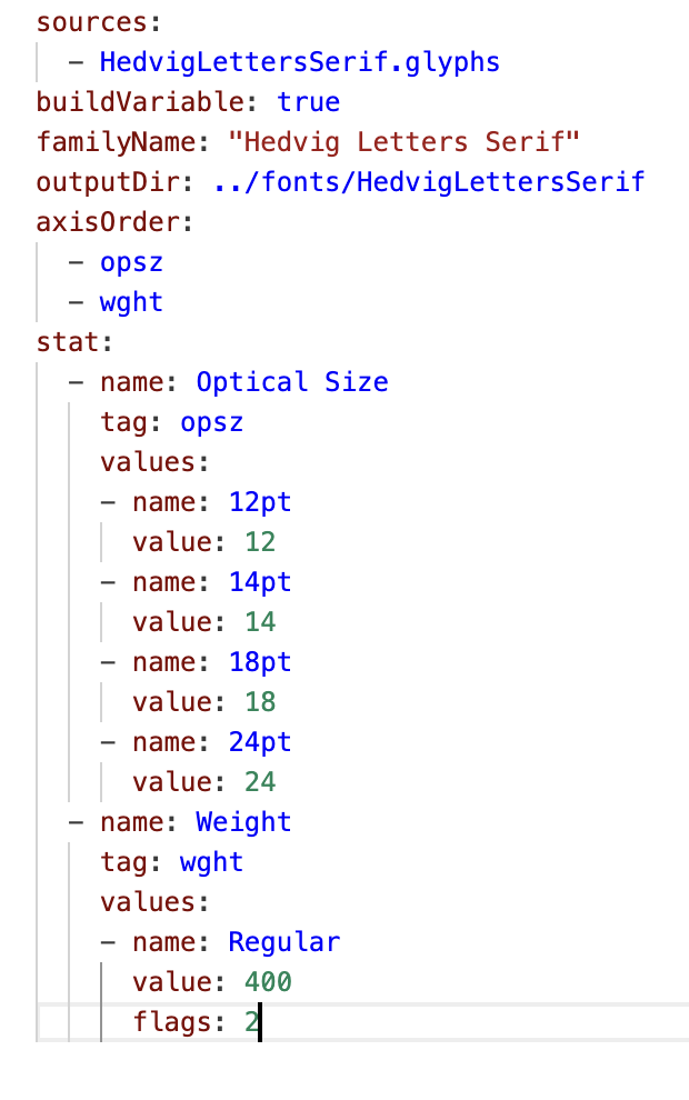 Wrong instances in FVAR table · Issue #762 · googlefonts/gftools · GitHub