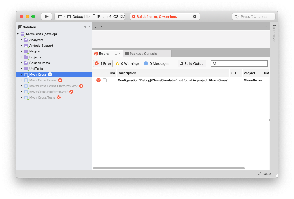 Development on Mac, can't build the projects · Issue #3210 · MvvmCross ...