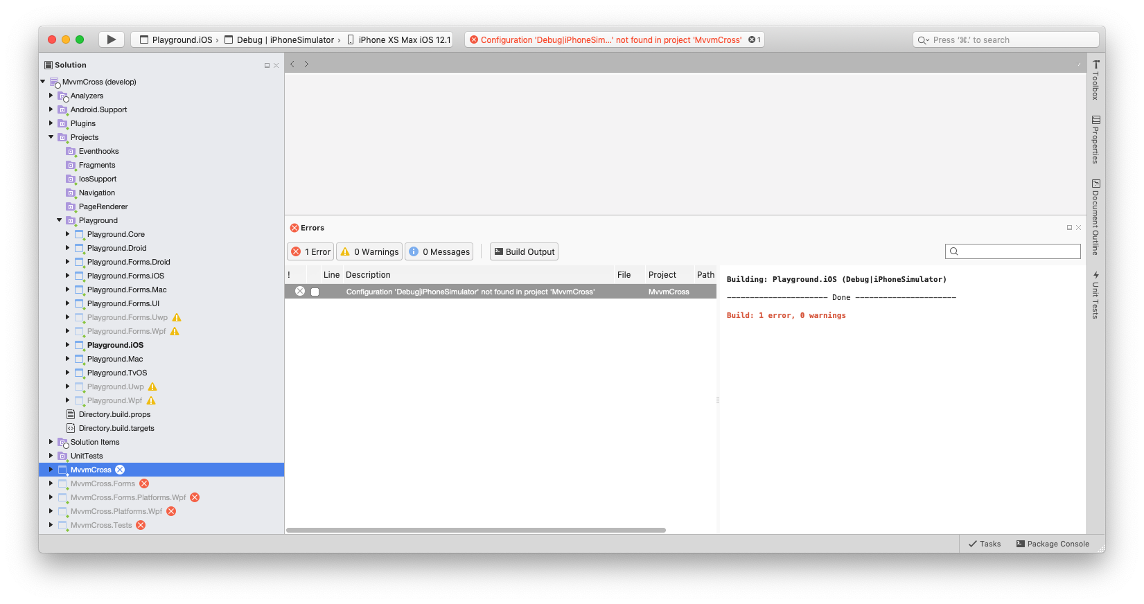 Development on Mac, can't build the projects · Issue #3210 · MvvmCross ...