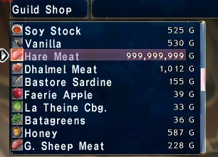 🐛[BUG][NPC] Cooking guild npc selling hare meat for 999,999,999 · Issue ...