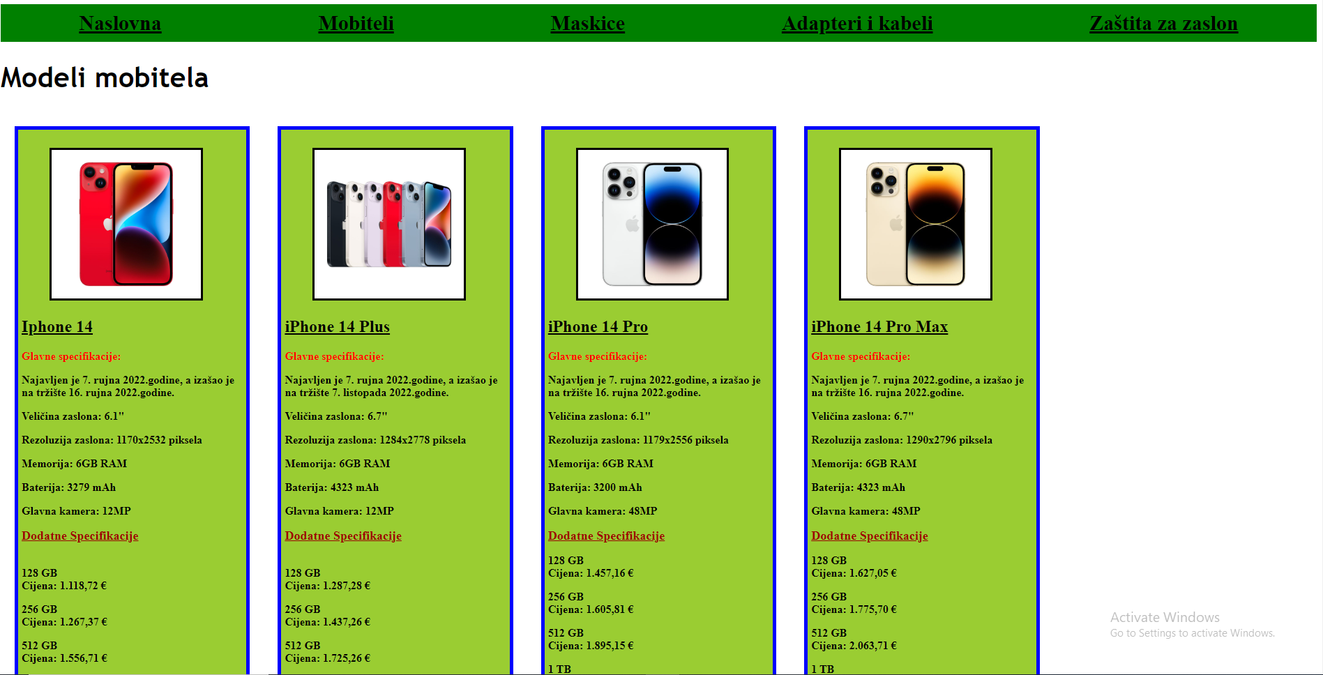 GitHub - TinNavrboc/Projekt_Web_aplikacije: ISTYLE APPLE TRGOVINA