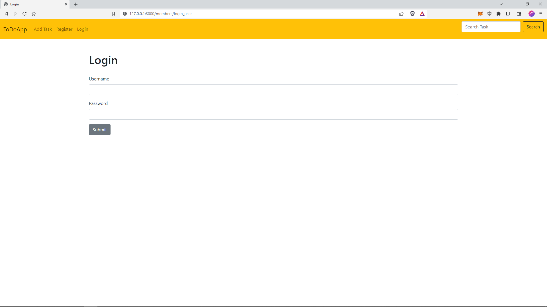 GitHub - Piotr0893/ToDoApp-Django: A Django Web App that allows authenticated users to add ...