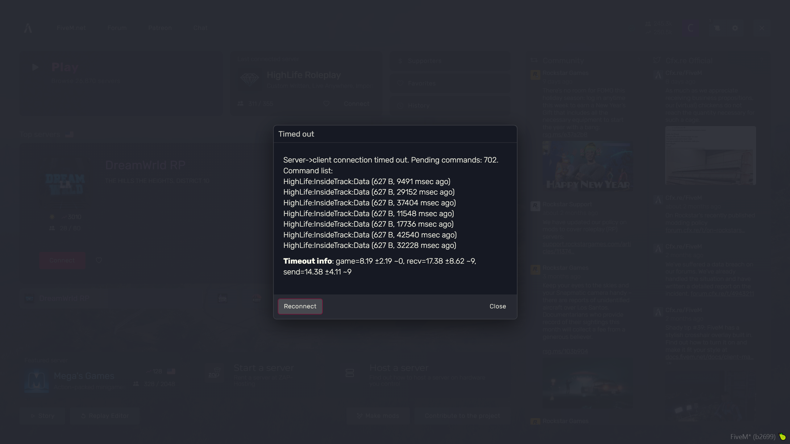 Constant Game Crashing · Issue 5508 · Jarrrkhighlife · Github