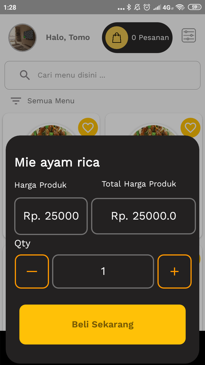 GitHub - HarriPratomo/Restoku: Aplikasi Pesan makanan