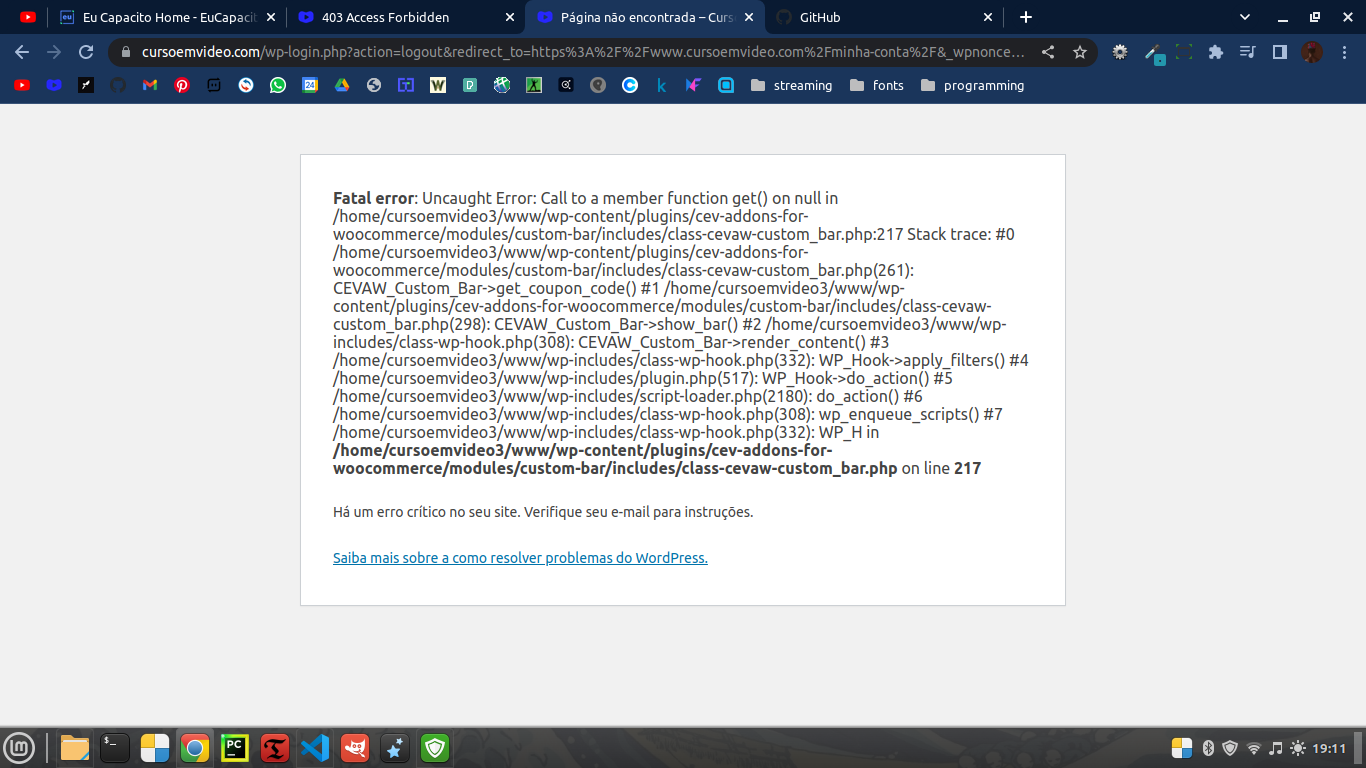 O site tá dando erro pra vcs tb? · Issue #406 · gustavoguanabara/html-css · GitHub