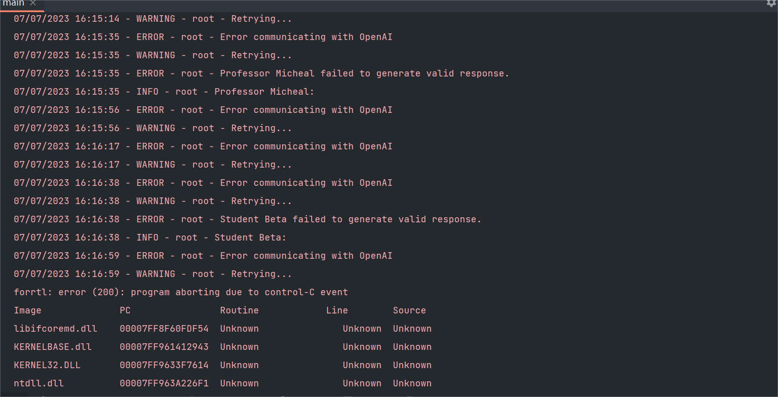 求助：ERROR - root - Error communicating with OpenAI · Issue #20 · OpenBMB/AgentVerse · GitHub