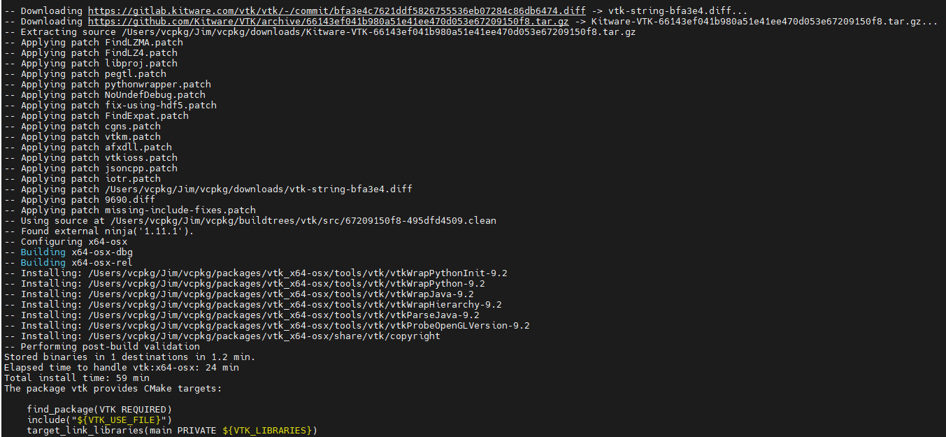 [vtk] Build failure · Issue #32754 · microsoft/vcpkg · GitHub
