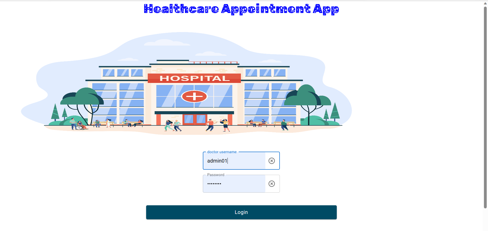 GitHub - 2015-manasvi/MedicalAppointment