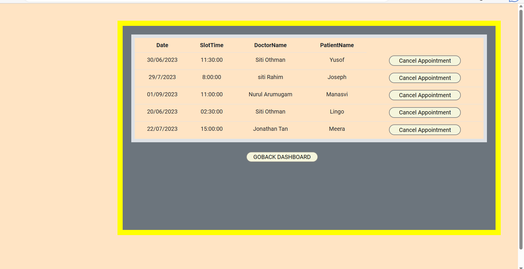 GitHub - 2015-manasvi/MedicalAppointment