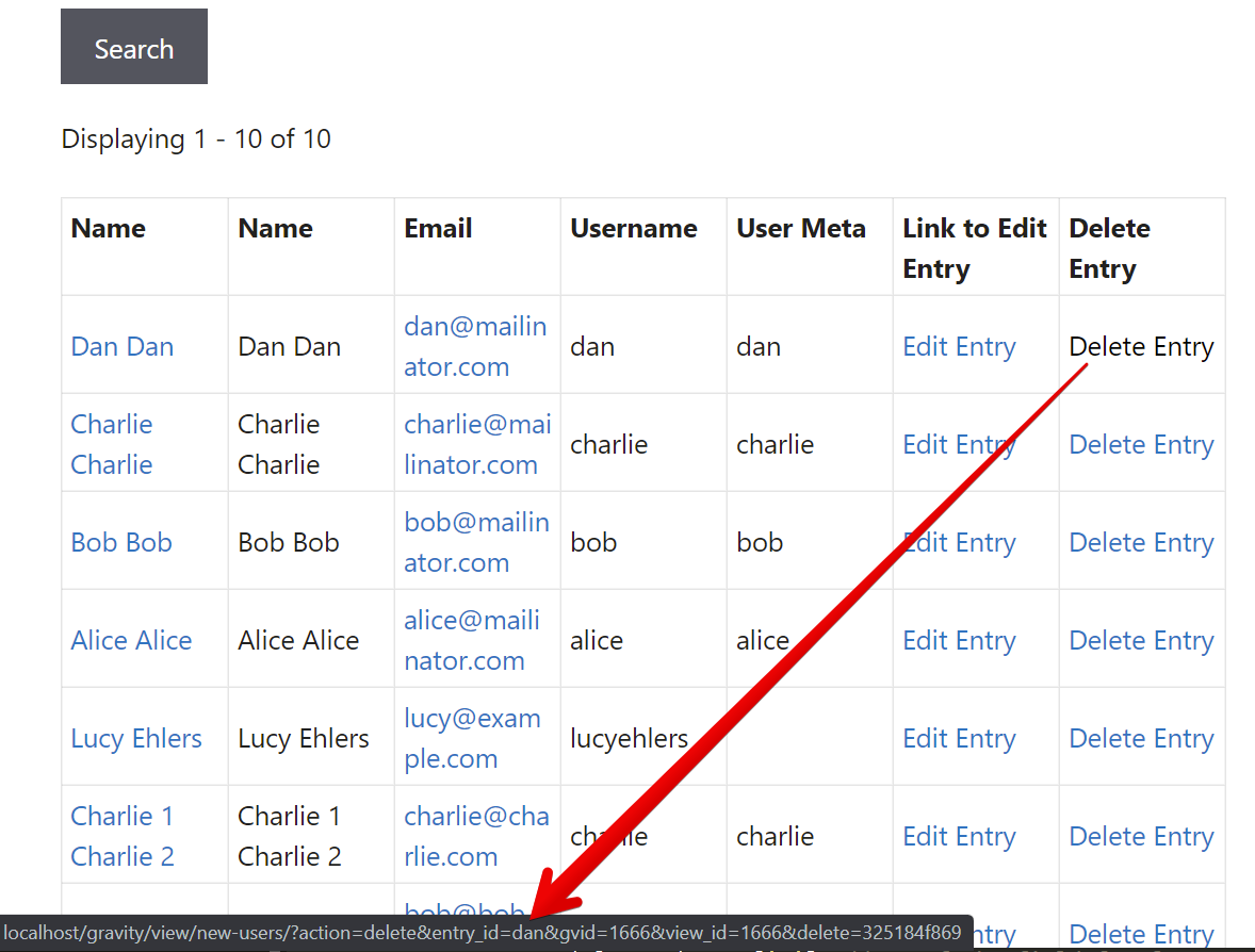 Impossible to delete entries when custom entry slug is activated · Issue #1606 · GravityKit ...