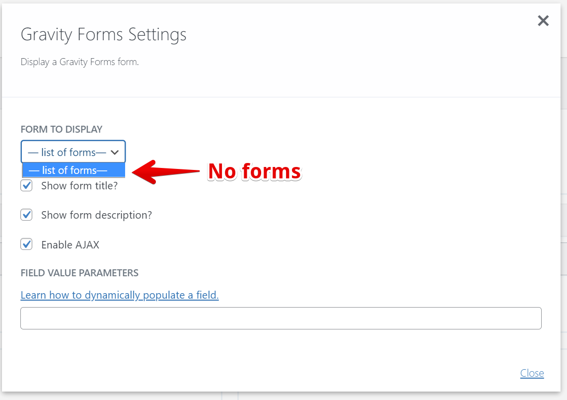 The Gravity Forms widget loses reference of the source form after ...