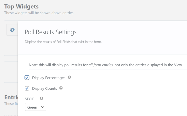 Polls widget is broken · Issue #1822 · GravityKit/GravityView · GitHub
