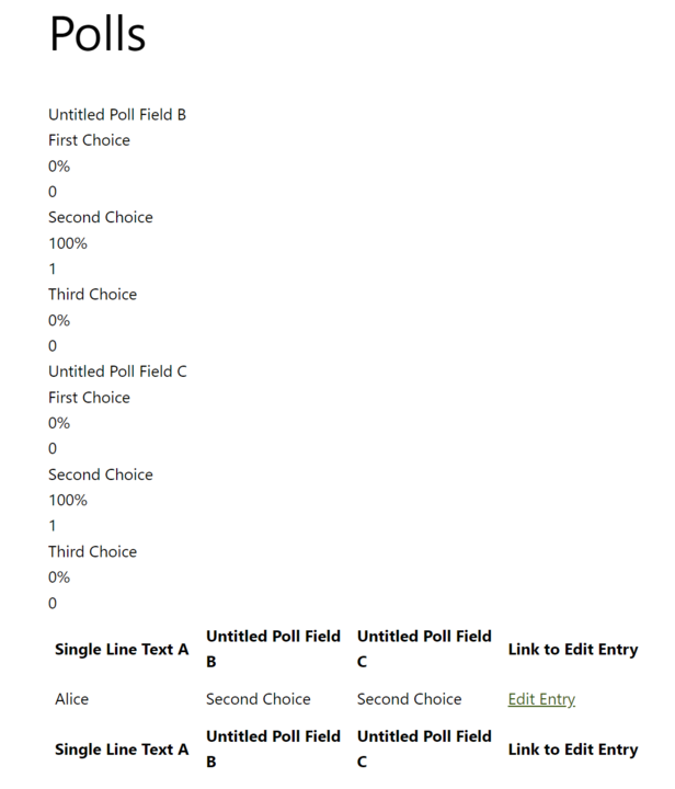 Polls widget is broken · Issue #1822 · GravityKit/GravityView · GitHub