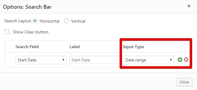 Can't search for single day using date range on Search Bar · Issue #992 ...