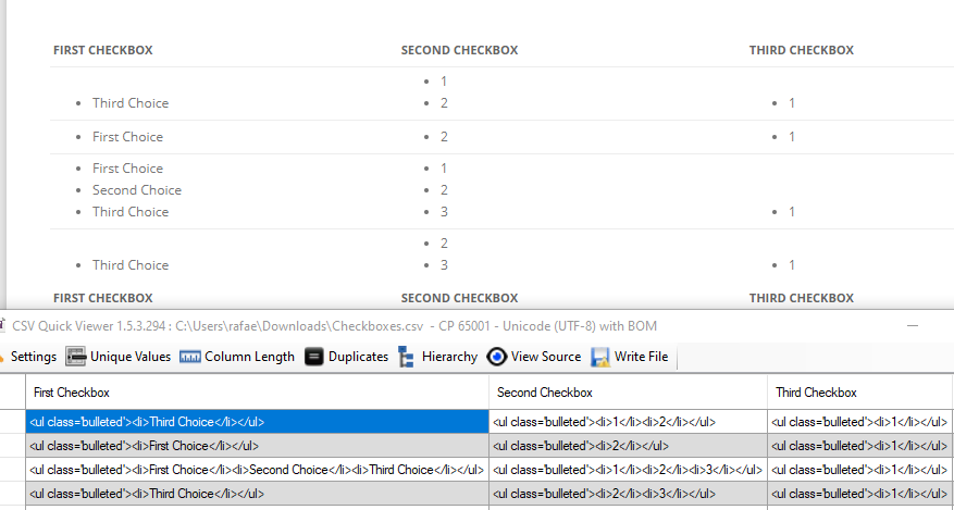 Create Raw Output For List File Fields In Csv Json · Issue 1278 · Gravitykitgravityview · Github