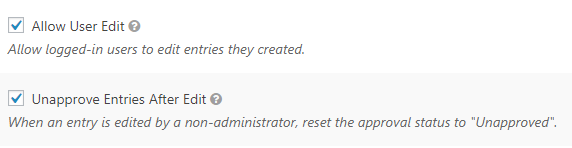 Unapprove Entries After Edit feature is not working · Issue #1368 · GravityKit/GravityView · GitHub