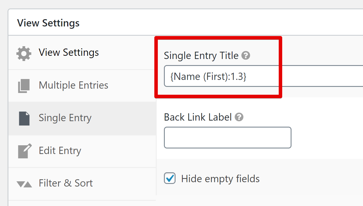 Single Entry Title is no longer working · Issue #1435 · GravityKit/GravityView · GitHub