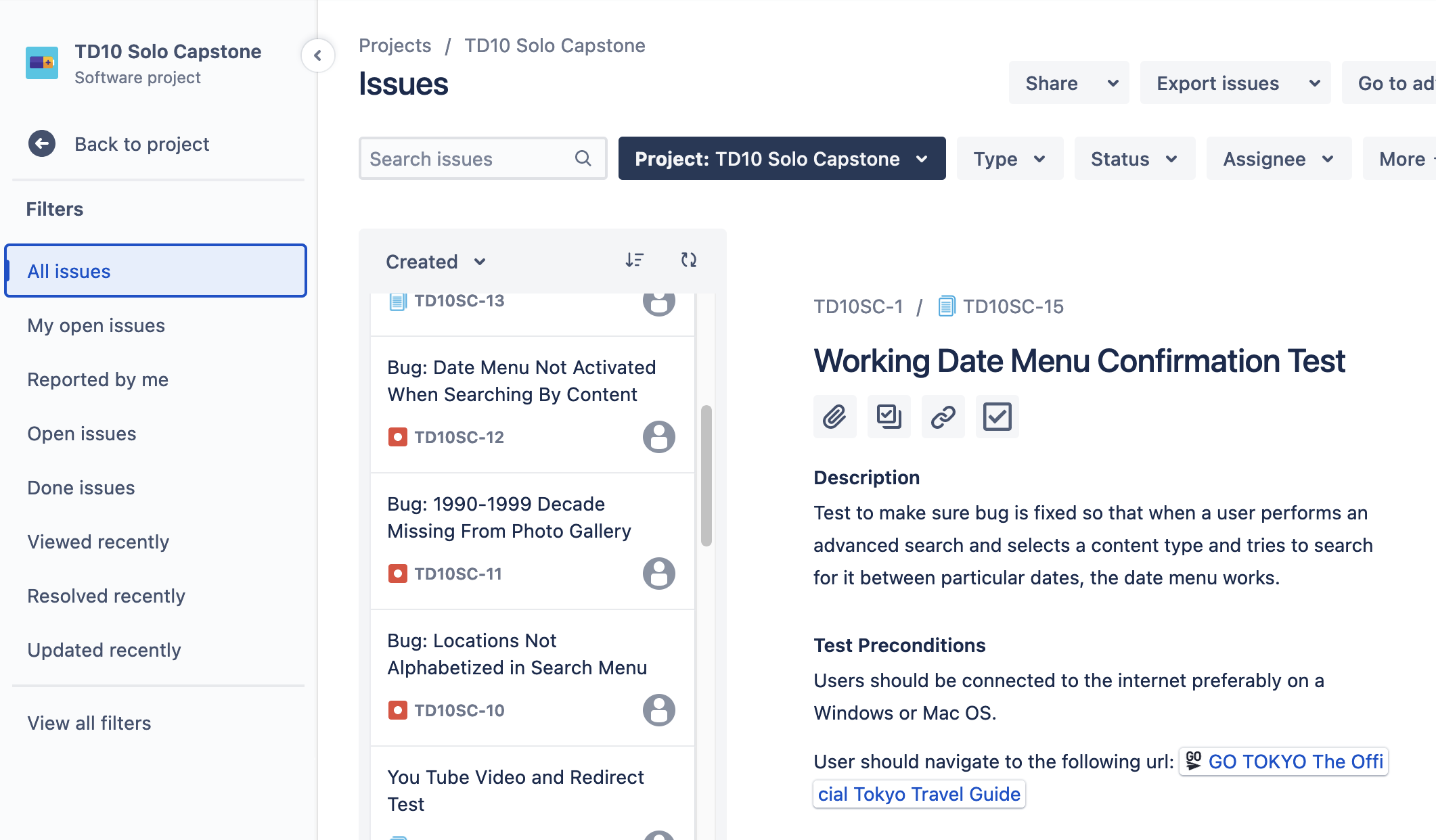 Github Tdqa Qa Foundations Project Automation Testing Of Gotokyo Org