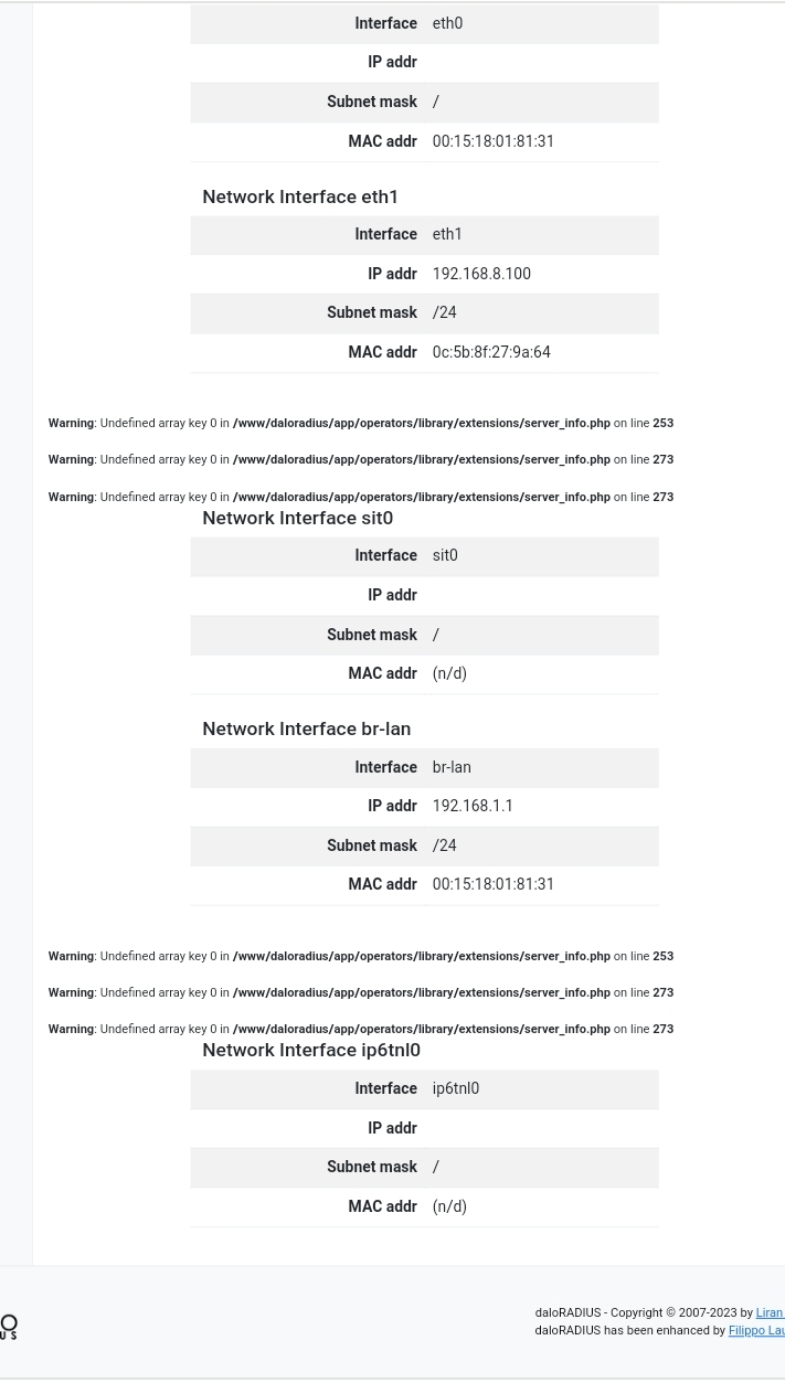 /daloradius/library/ directory missing · Issue #426 · lirantal/daloradius · GitHub