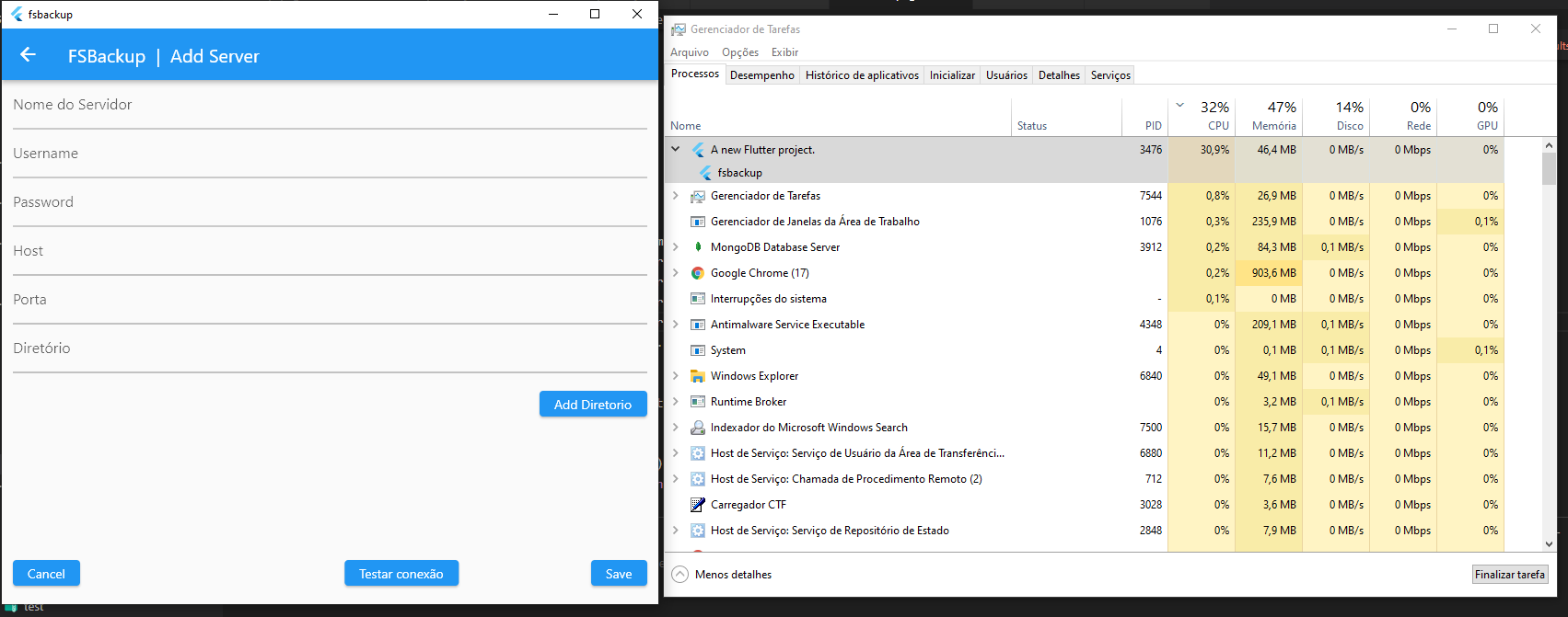 Heavy Cpu Usage In A Simple App Without Any Processing On Flutter Desktop Windows · Issue 88619