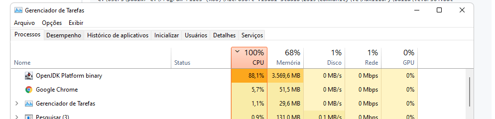 high CPU and memory usage to compile a simple hello word app on windows · Issue #4441 · oracle ...