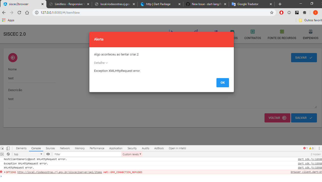 There has to be some way to handle REFUSED connection · Issue #340 · dart-lang/http · GitHub