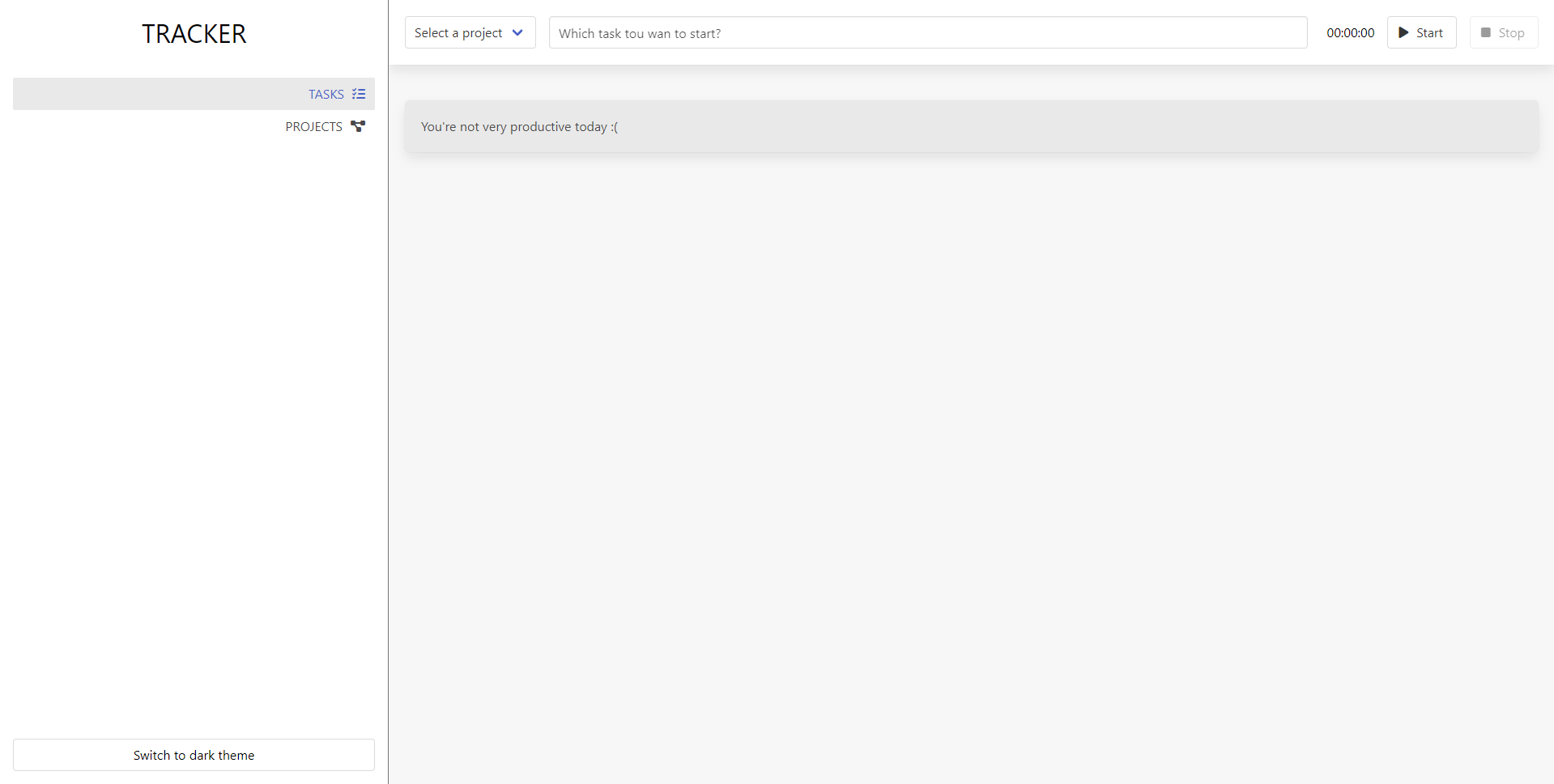GitHub - weslleyrsr/tracker