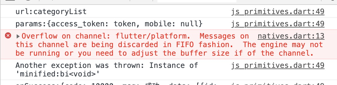 [web] White screen and error in console when running Flutter for Web app · Issue #40876 ...