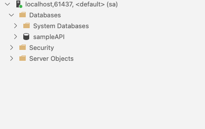error messages if user inputs different dbName during container deploy ...