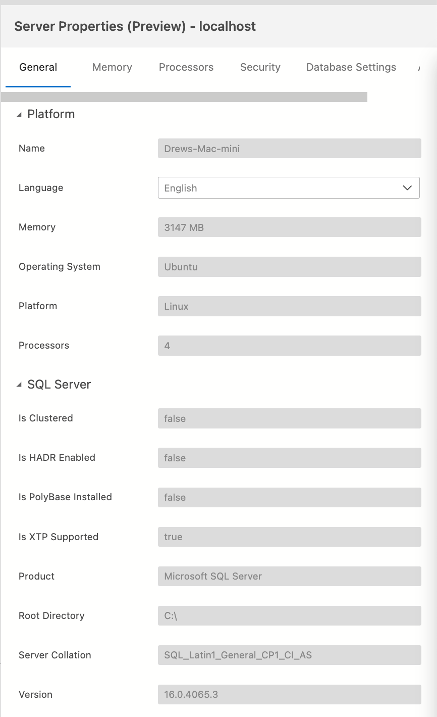 root directory is C:\ on a Linux container · Issue #24308 · microsoft/azuredatastudio · GitHub
