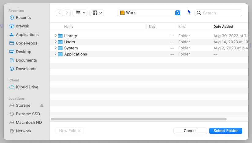 database default locations file picker is client filesystem · Issue #24313 · microsoft ...