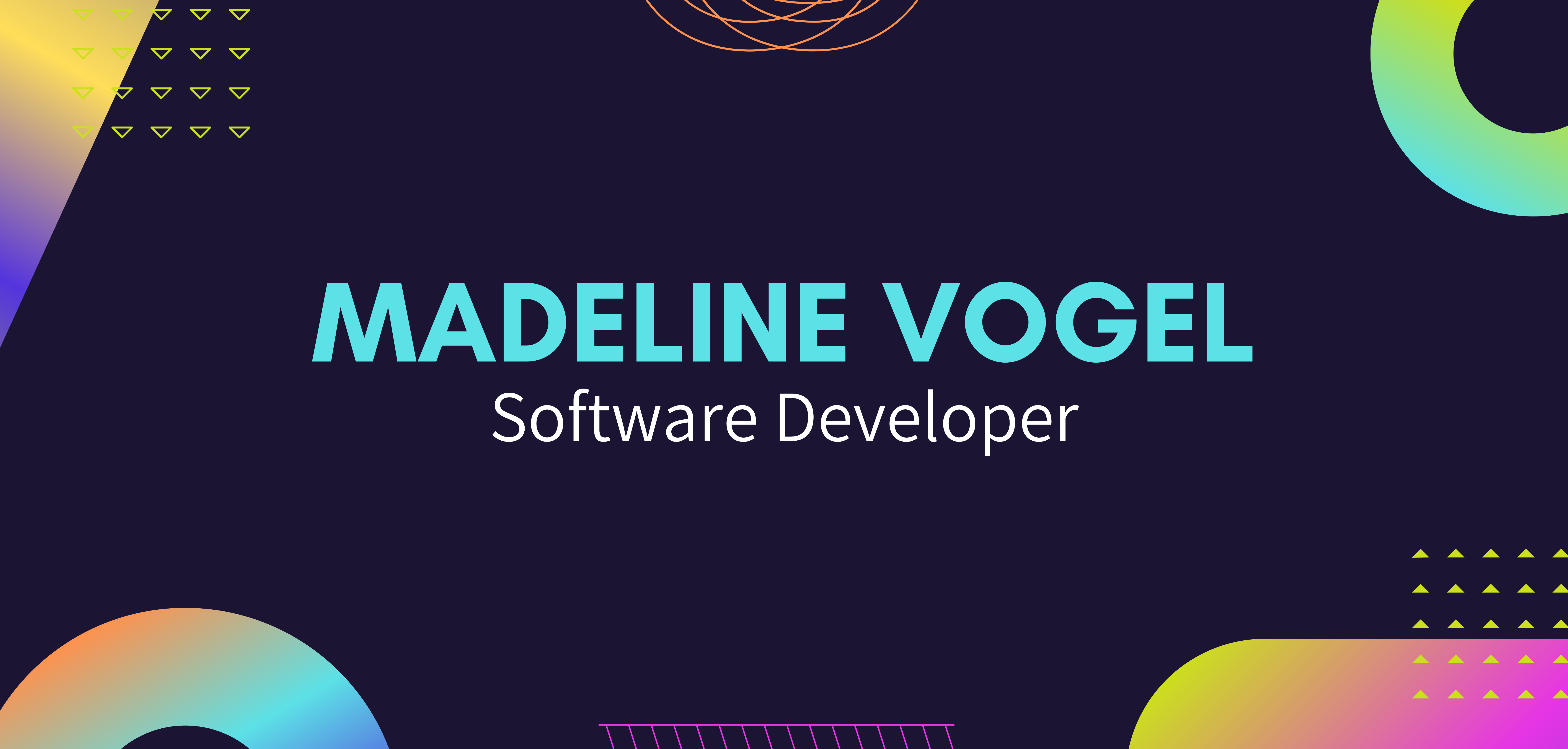 madelinevogel (Madeline Vogel) · GitHub