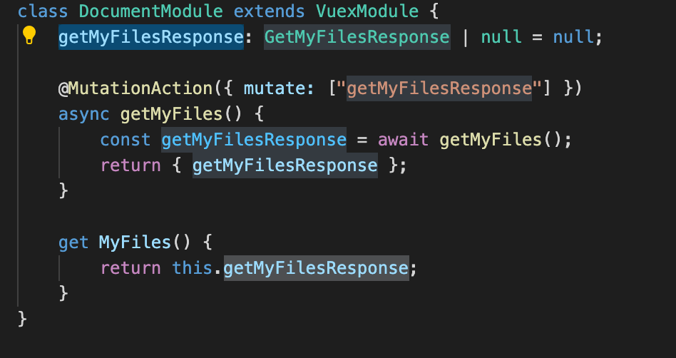 return from @mutationaction · Issue #285 · championswimmer/vuex-module ... return from @mutationaction · Issue #285 · championswimmer/vuex-module ...