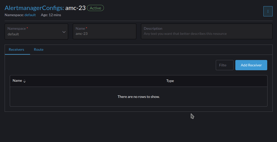 AlertmanagerConfig doesn't appear to save dropdown fields on Rancher v2.6 · Issue #8324 ...