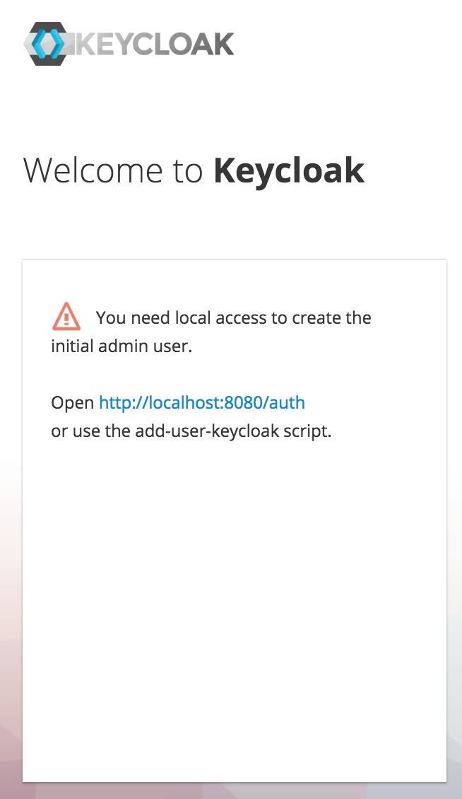 [keycloak:4.0.8] You need local access to create the initial admin user ? · Issue #10217 · helm ...