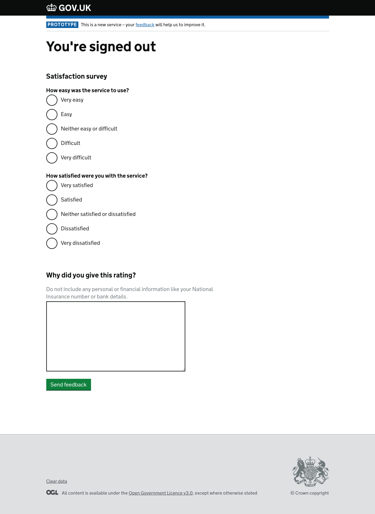 Exit survey · Issue #46 · hmrc/design-patterns · GitHub
