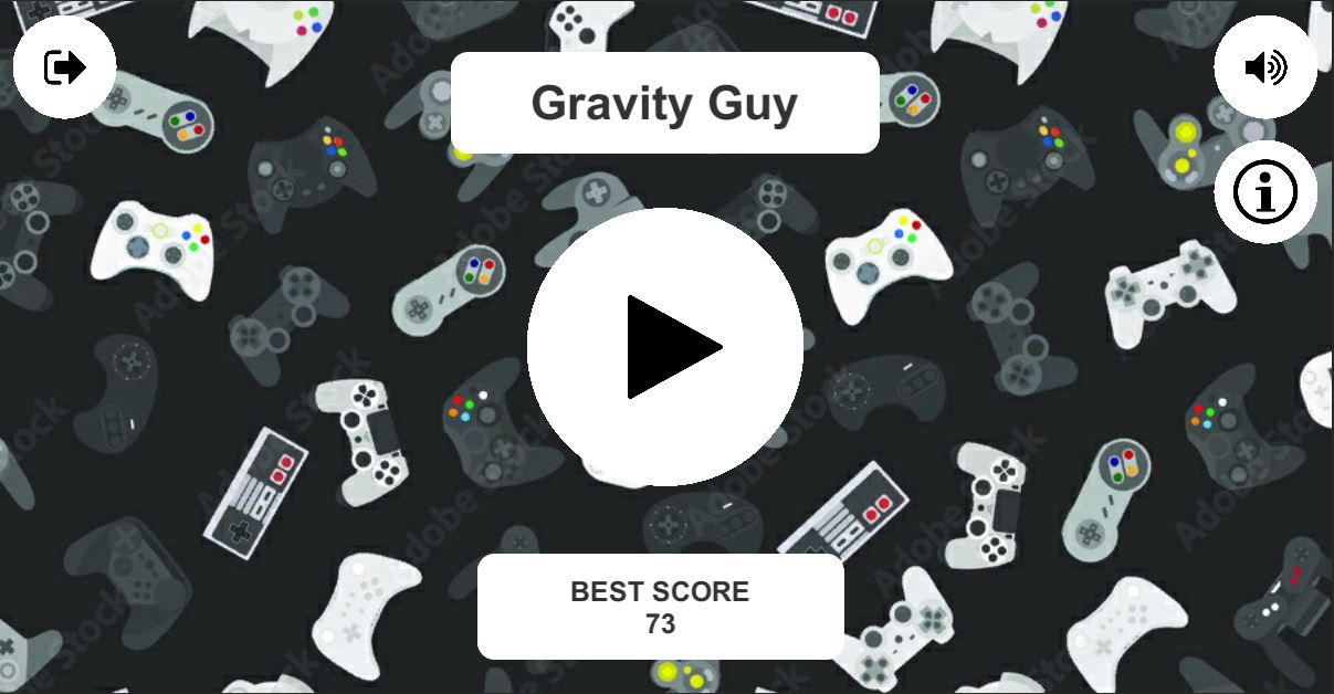 GitHub - lnikol00/game-gravity-guy: A simple 2D game based on Gravity Guy