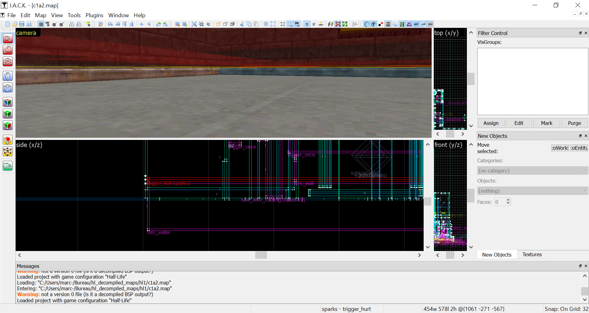 [Half-Life] (c1a2) Headcrab immune to electricity while standing in electrified water. · Issue ...
