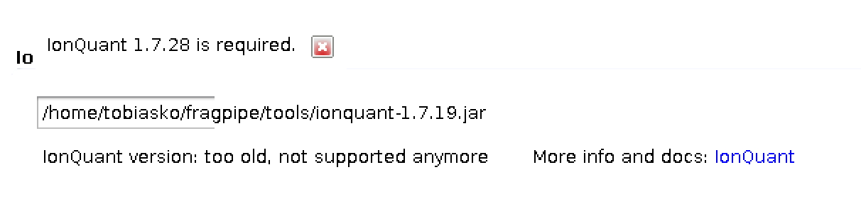 IonQuant update using FragPipe GUI fails to move to latest version ...