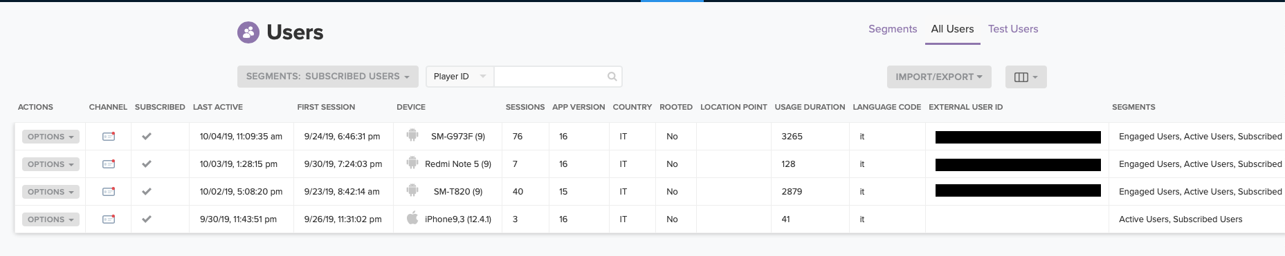 setExternalUserId() works randomly on iOS · Issue #150 · OneSignal/OneSignal-Flutter-SDK · GitHub